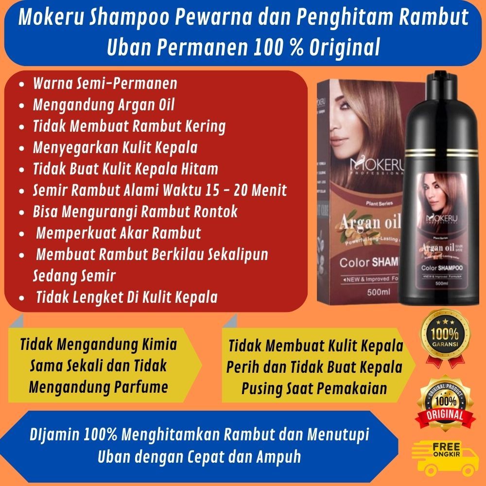 Jual Sampo Shampo Pewarna Rambut Yurizumi / Shampoo Penghilang Uban ...