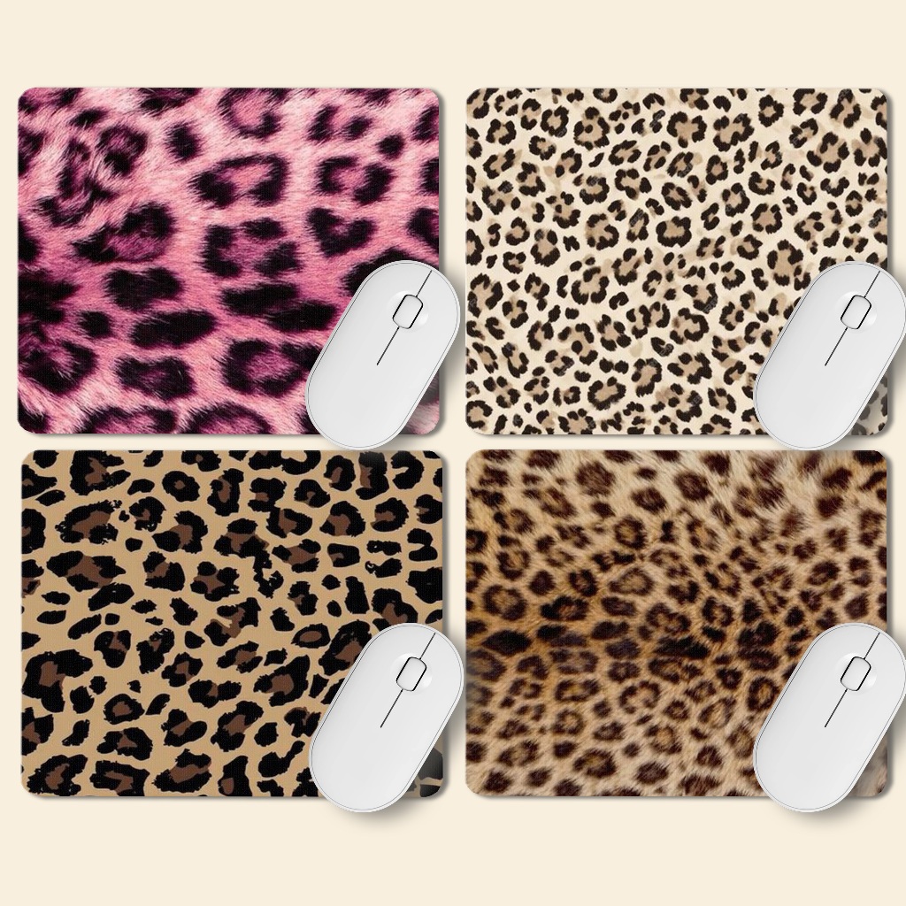 Jual MOUSEPAD WFH GAMING ANTISLIP CUSTOM TEMA MOTIF LEOPARD AESTHETIC ABSTRACT | Shopee Indonesia