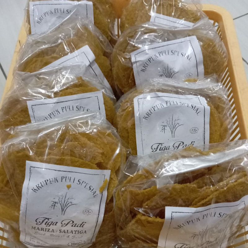 Jual KERUPUK GENDAR TIGA PADI BULAT BAL 10'S | Shopee Indonesia