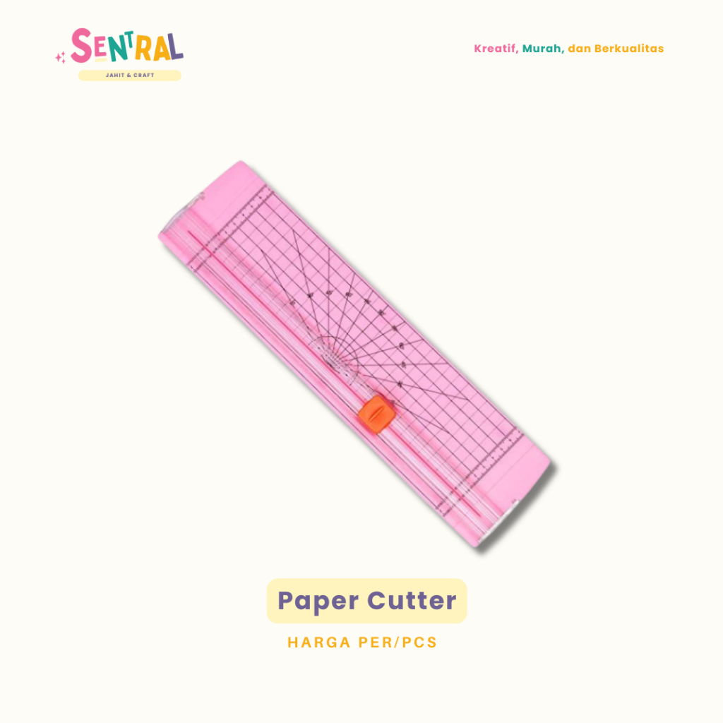 Jual [1 Pcs] Paper Cutter / Pemotong Kertas Portable A4 & Refill Blade ...