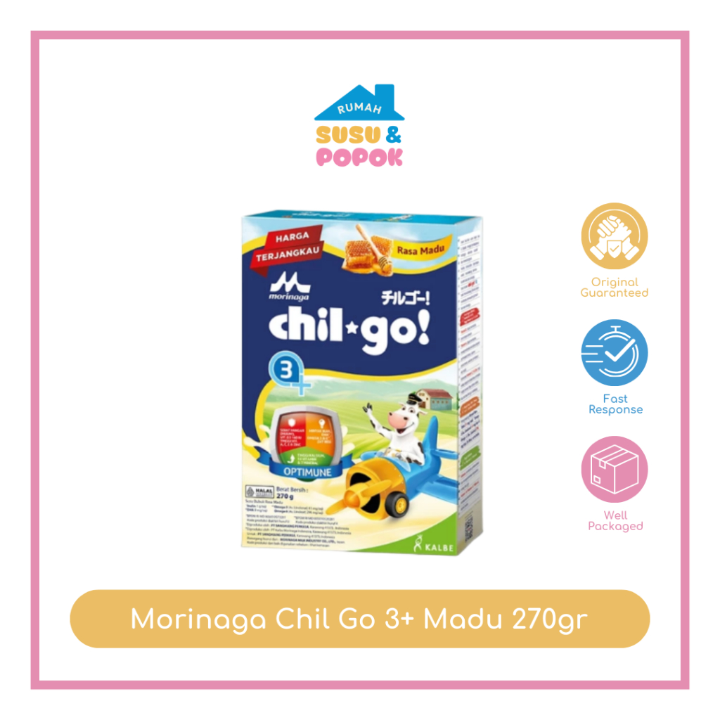 Jual Morinaga Chil Go 3+ Madu 270gr | Shopee Indonesia
