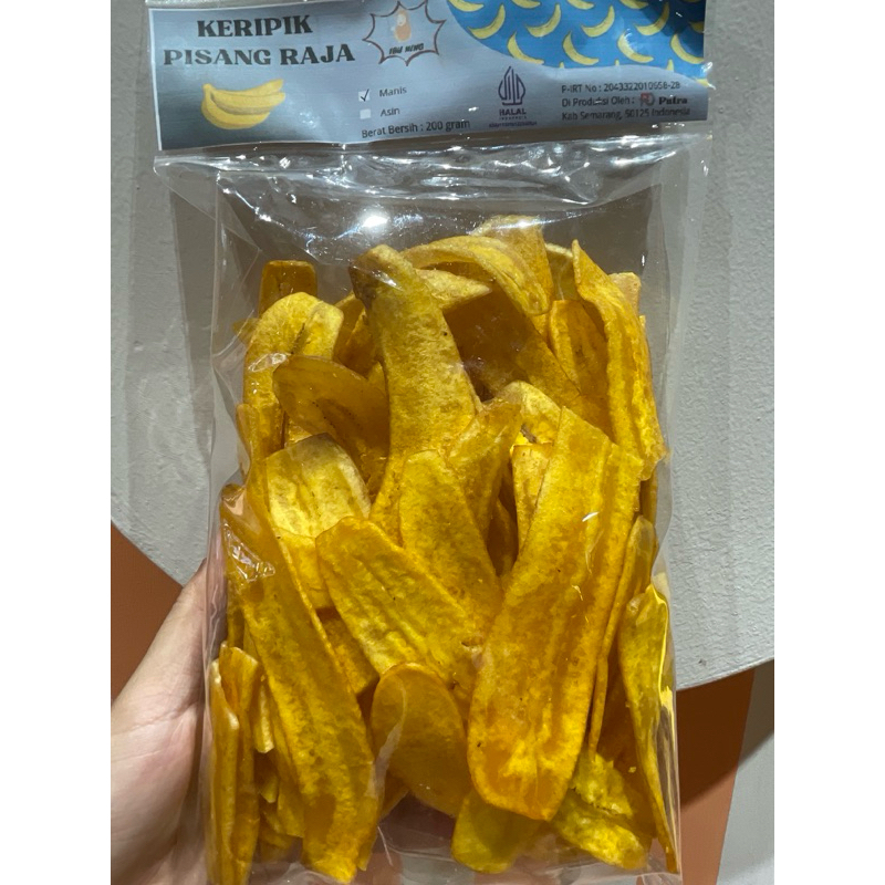 Jual Keripik Pisang Raja 200gram | Shopee Indonesia