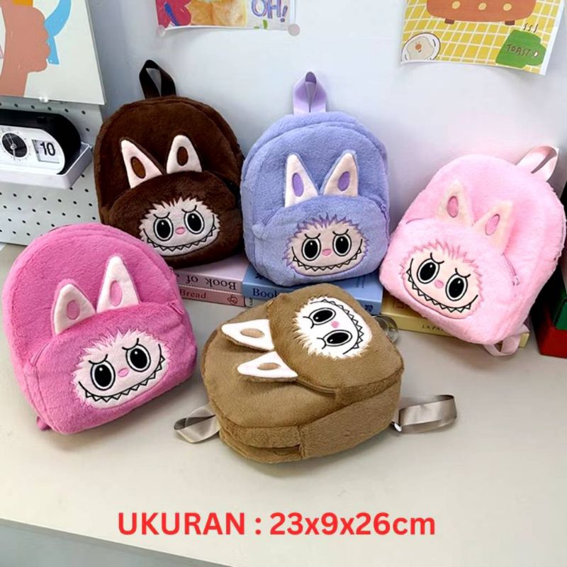 Jual VIRAL LABUBU TAS Sekolah Anak Karakter Boneka Labubu TAS Ransel Labubu Bisa COD | Shopee ...