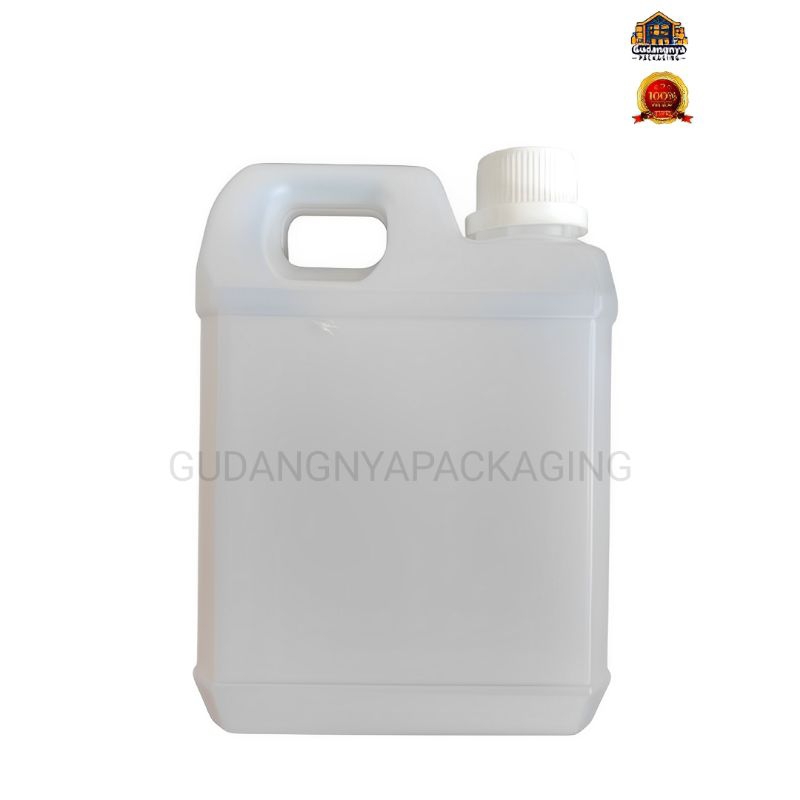 Jual Jirigen 1 Liter Kotak Pendek - Jirigen 1000mL HDPE - Jirigen kotak ...