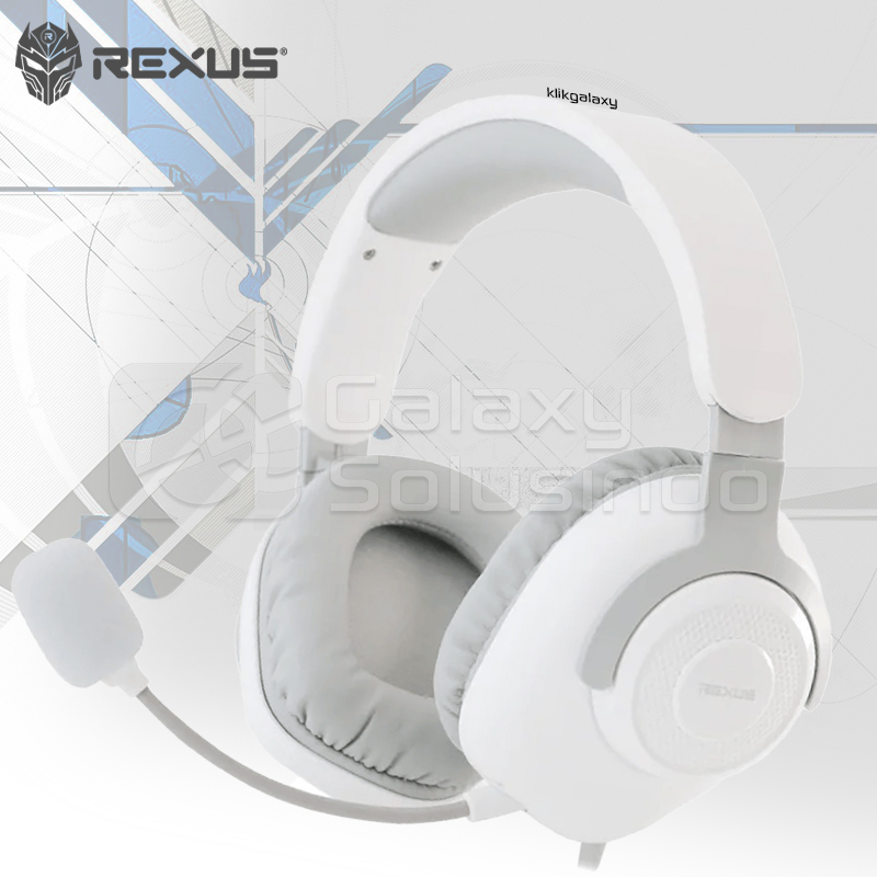Jual REXUS Vonix F90 Gaming Headset - White | Shopee Indonesia