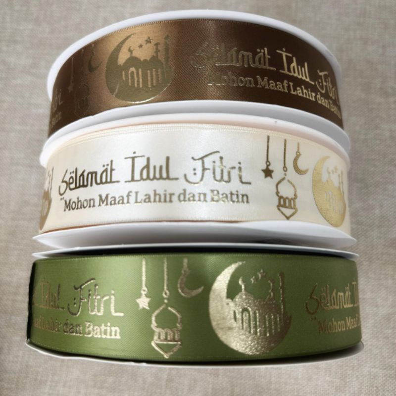 Jual 100 YARD (90 METER) - PITA IDUL FITRI PREMIUM lebar 3,8 CM | PITA ...