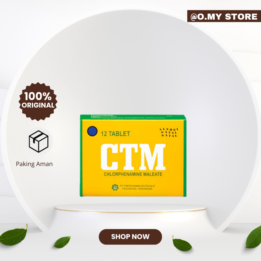 Jual CTM - STRIP 12 TABLET | Shopee Indonesia