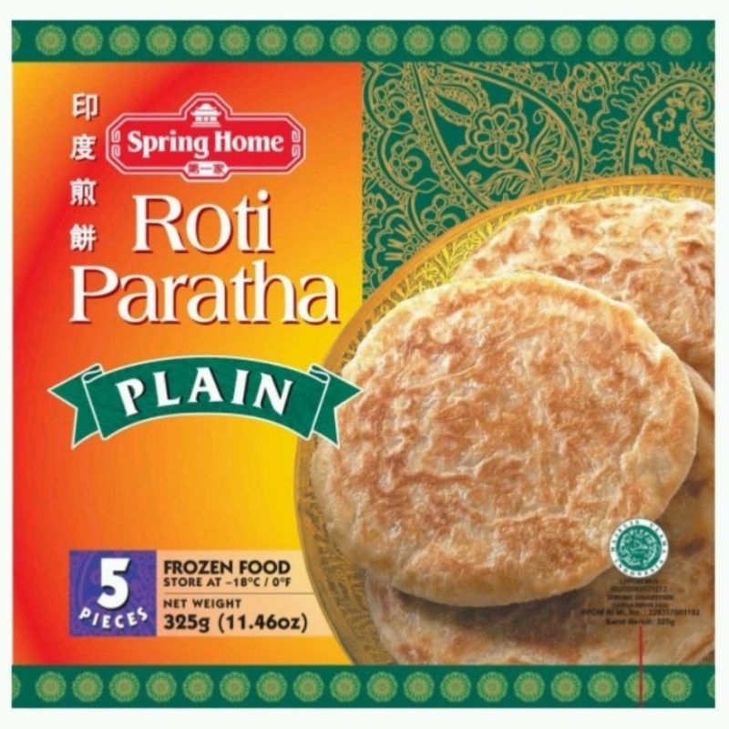 Jual Spring Home Roti Paratha Original Dan Onion. | Shopee Indonesia