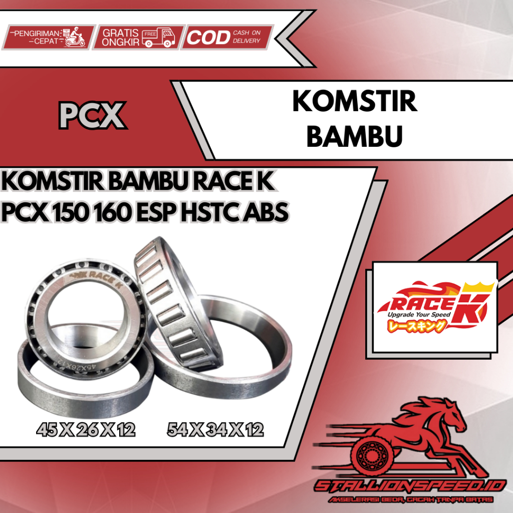Jual Komstir Comstir Racing Bambu Honda PCX 150 160 eSP HSTC ABS ...