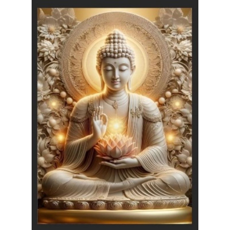 Jual Lukisan Dinding Diamond Crystal Painting 5 D Bentuk Persegi Frame ...