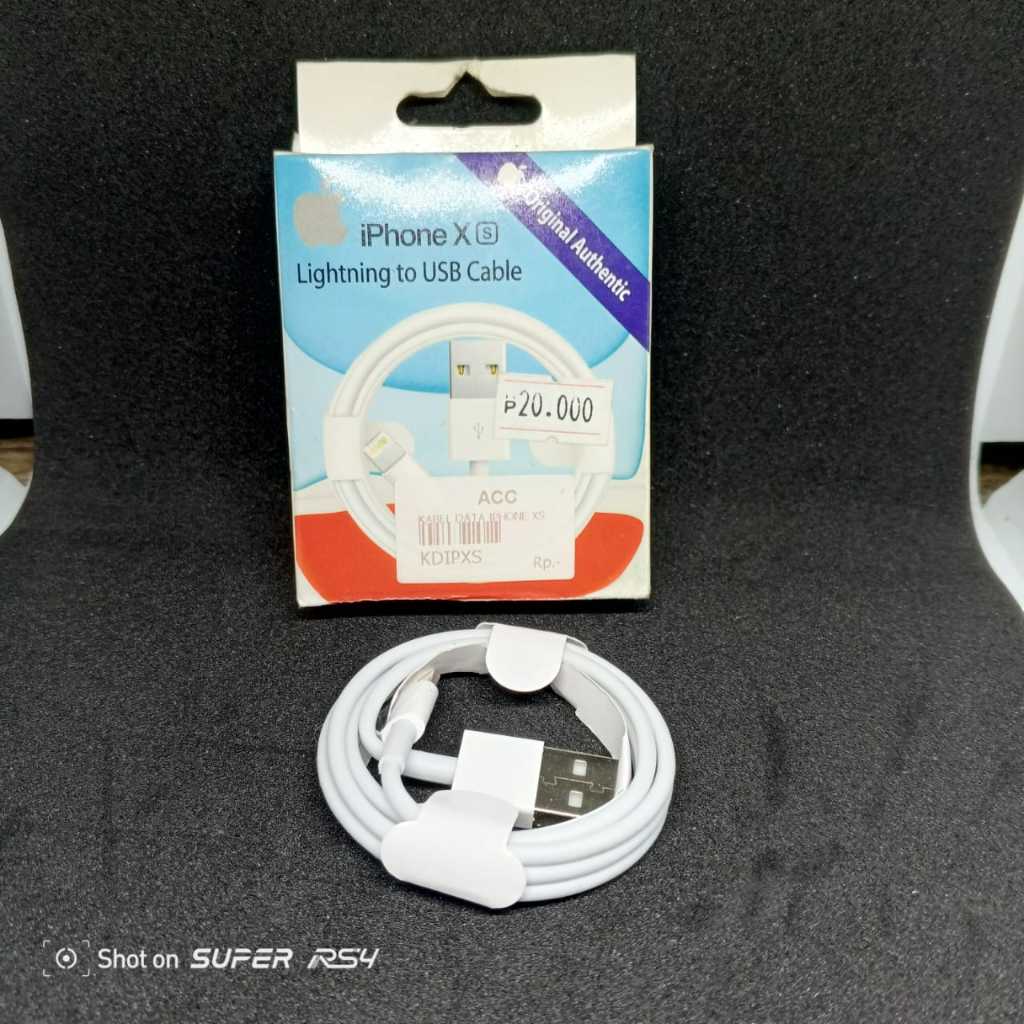 Jual Kabel Data Iphone X Lightning to USB Cable | Shopee Indonesia