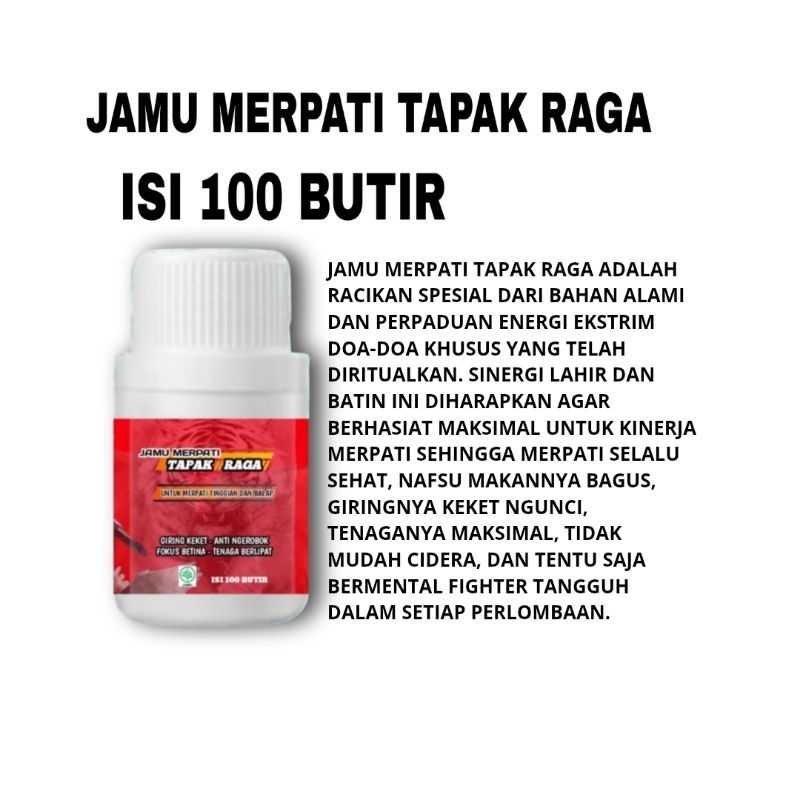 Jual jamu merpati kolong tapak raga 100 butir jamu merpati kolong jamu ...