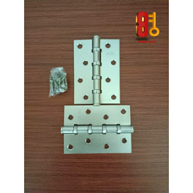 Jual engsel pintu kayu, engsel jendela kayu, tebal stainlees stell 4 ...