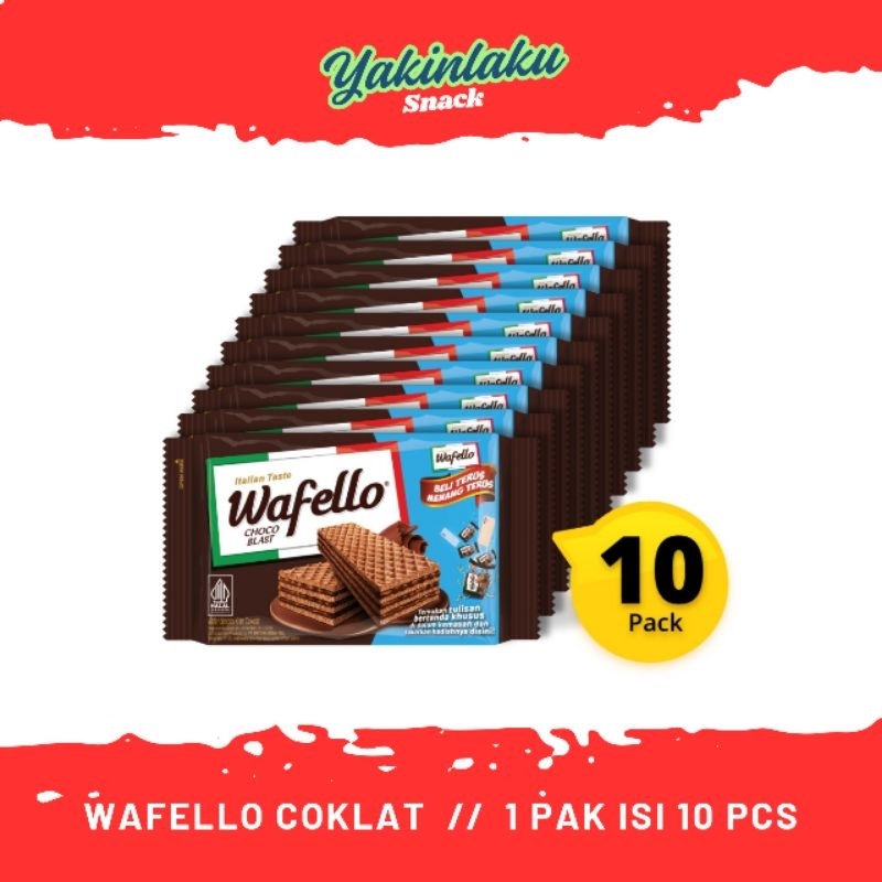Jual Roma Wafello @43 Gr - 1 Pak isi 10Pcs | Shopee Indonesia