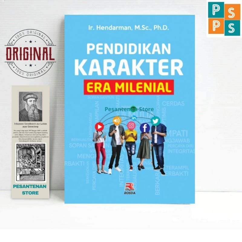 Jual Buku Pendidikan Karakter Era Milenial Buku Original RSD25 | Shopee Indonesia