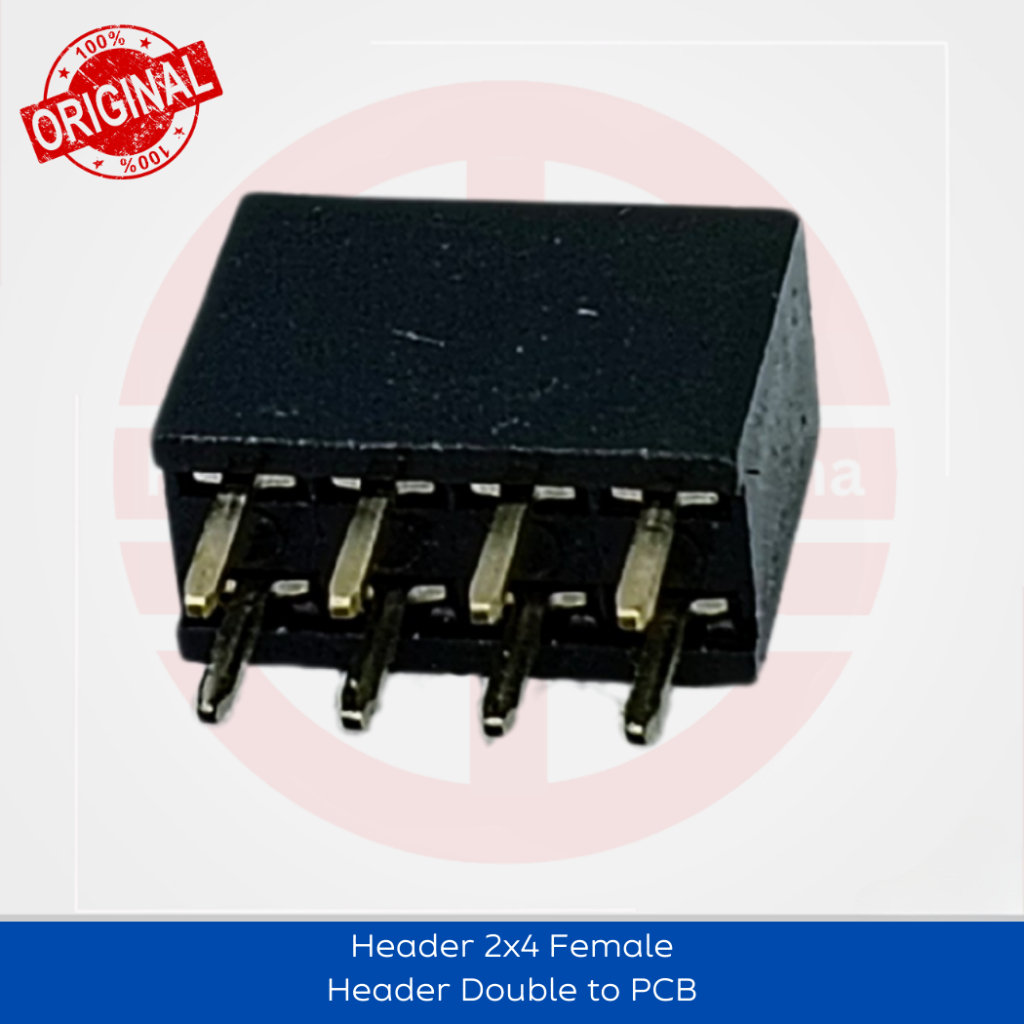 Jual Header 8 Pin Female 2x4 to PCB | Shopee Indonesia