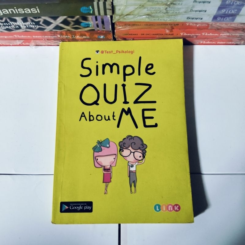 Jual BUKU SIMPLE QUIS ABOUT ME | Shopee Indonesia