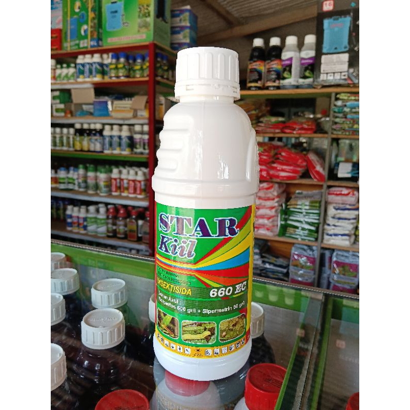 Jual Starkill 660 EC 1 Liter Insektisida Racun Lalat Nyamuk Ulat Grayak ...
