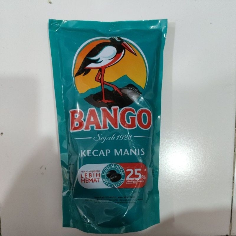 Jual Bango Kecap Manis Pouch 735 ml 1 kg jumbo sweet soy sauce refil ...