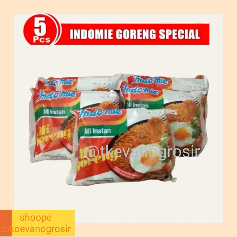 Jual INDOMIE GORENG SPESIAL PROMO 5 bungkus | Shopee Indonesia