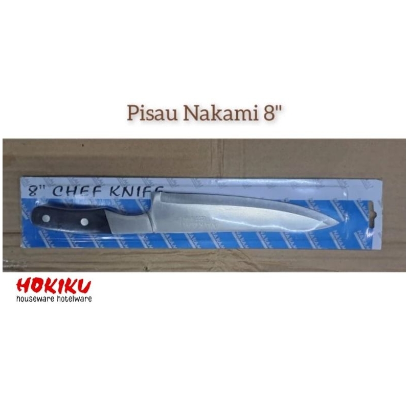 Jual PISAU CHEF 8" NAKAMI NKK-108 / PISAU DAPUR / PISAU DAGING / PISAU ...