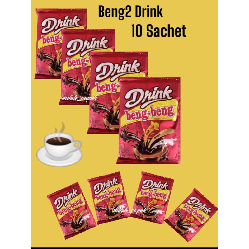 Jual Beng-Beng Drink Minuman Coklat Instan 10 Sachet x 20g | Shopee ...