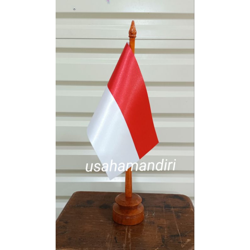 Jual bendera meja merah putih dan tiang vandel | Shopee Indonesia