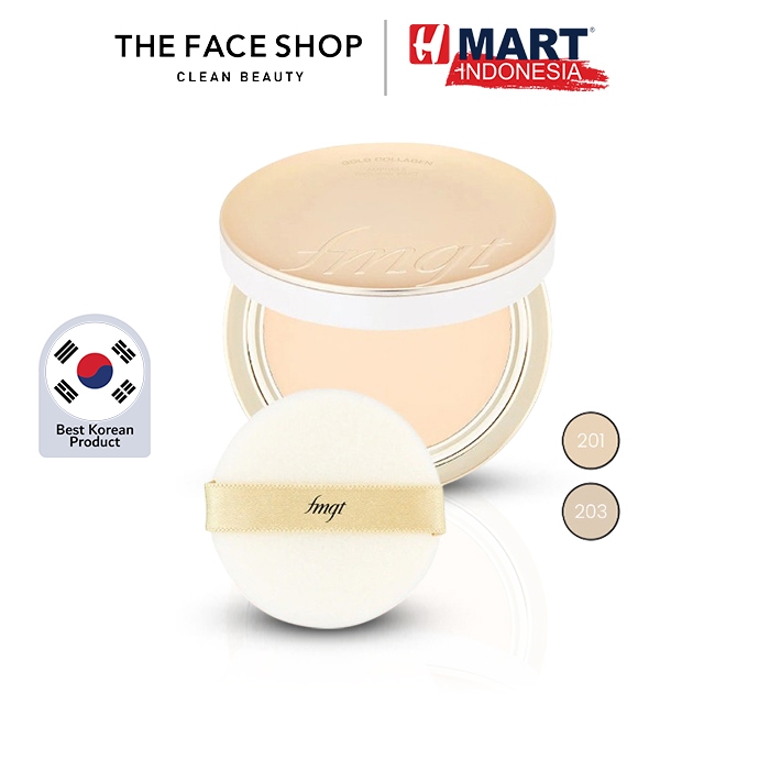 Jual THE FACE SHOP FMGT Gold Collagen Ampoule Two-Way Pact - Bedak ...