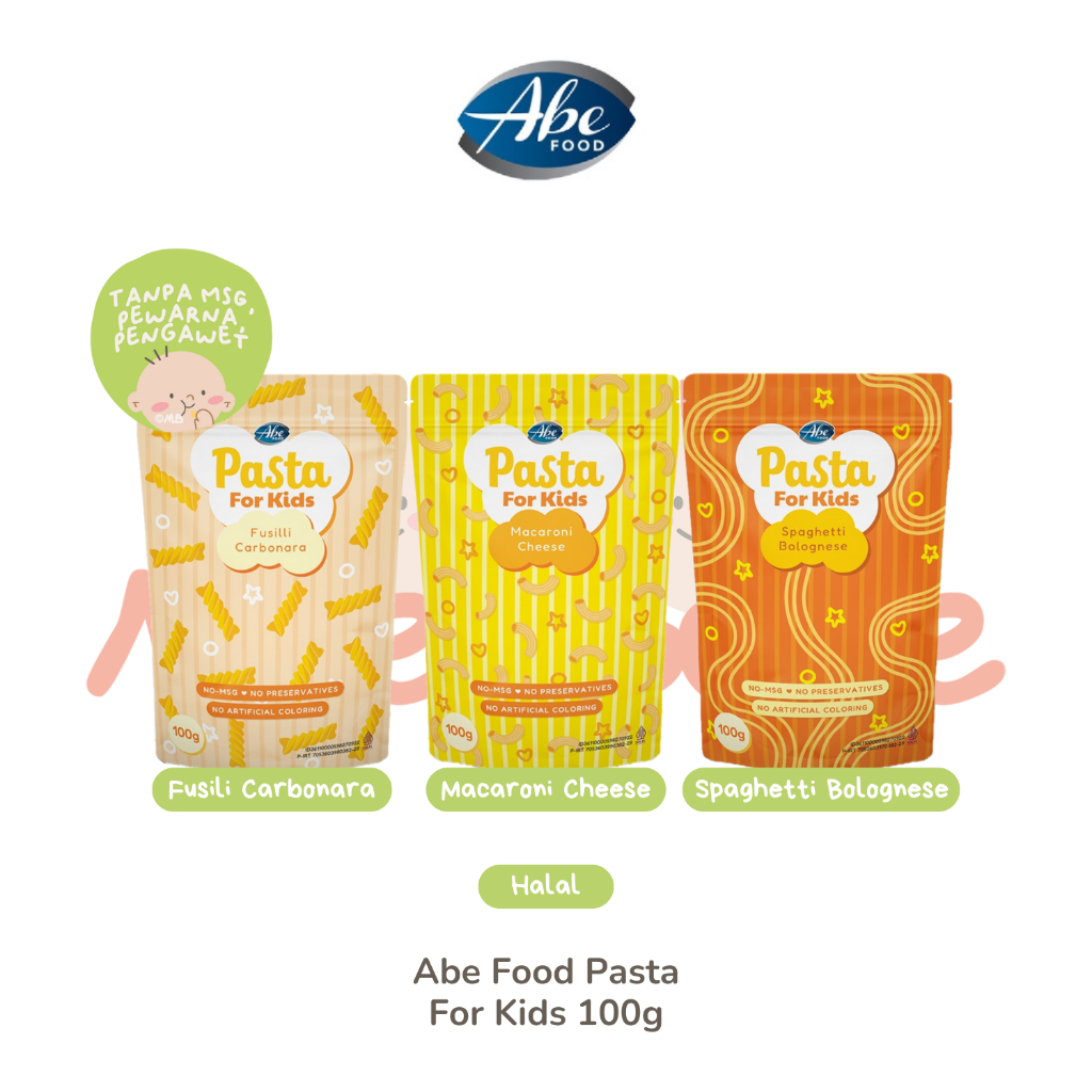 Jual Abe Food Pasta For Kids Makanan Pendamping MPASI Anak Cemilan Anak ...