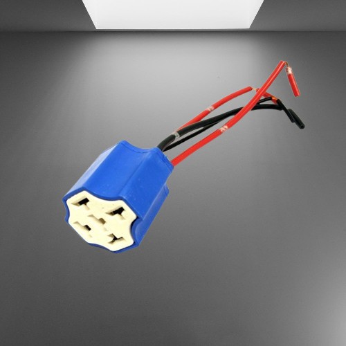Jual Soket Relay 4 Pin Keramik Biru / Soket Relay Lampu / Klakson 10pcs ...