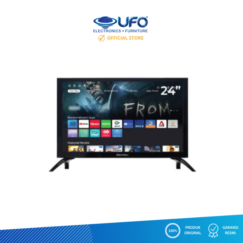 Jual POLYTRON LED SMART TV 24 INCH - PLD24CV1869Y | Shopee Indonesia