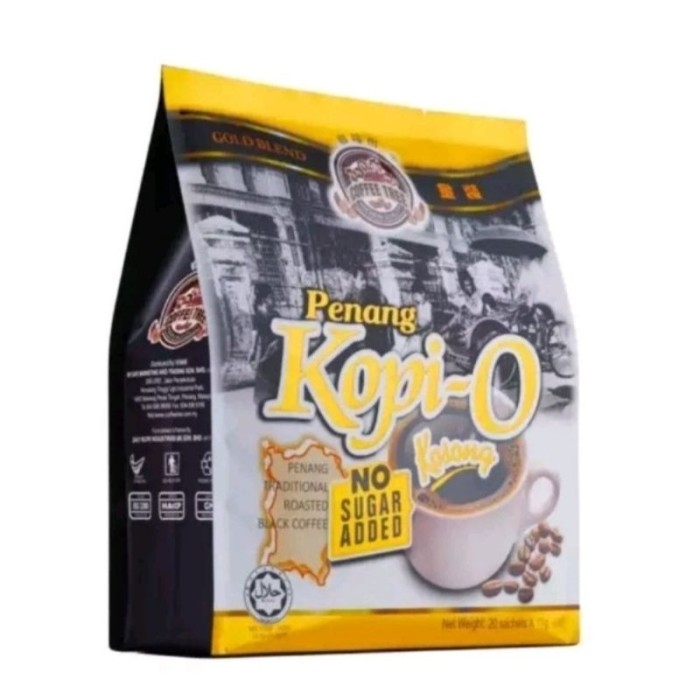 Jual Coffee Tree Penang Traditional Roasted Black Coffee Kopi O Kosong ...