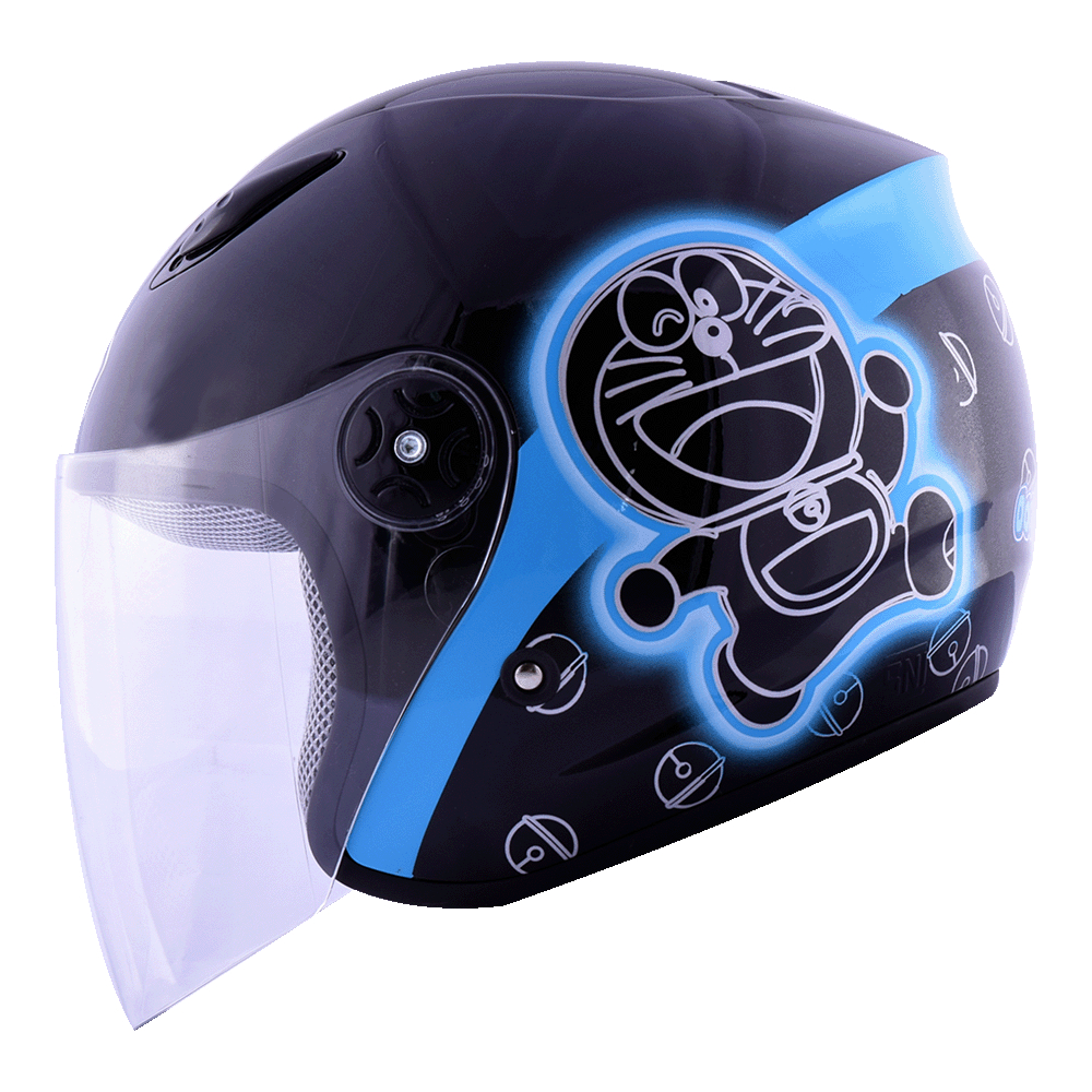 Jual HELM BMC MILAN DORAEMON SHILOUETTE | Shopee Indonesia