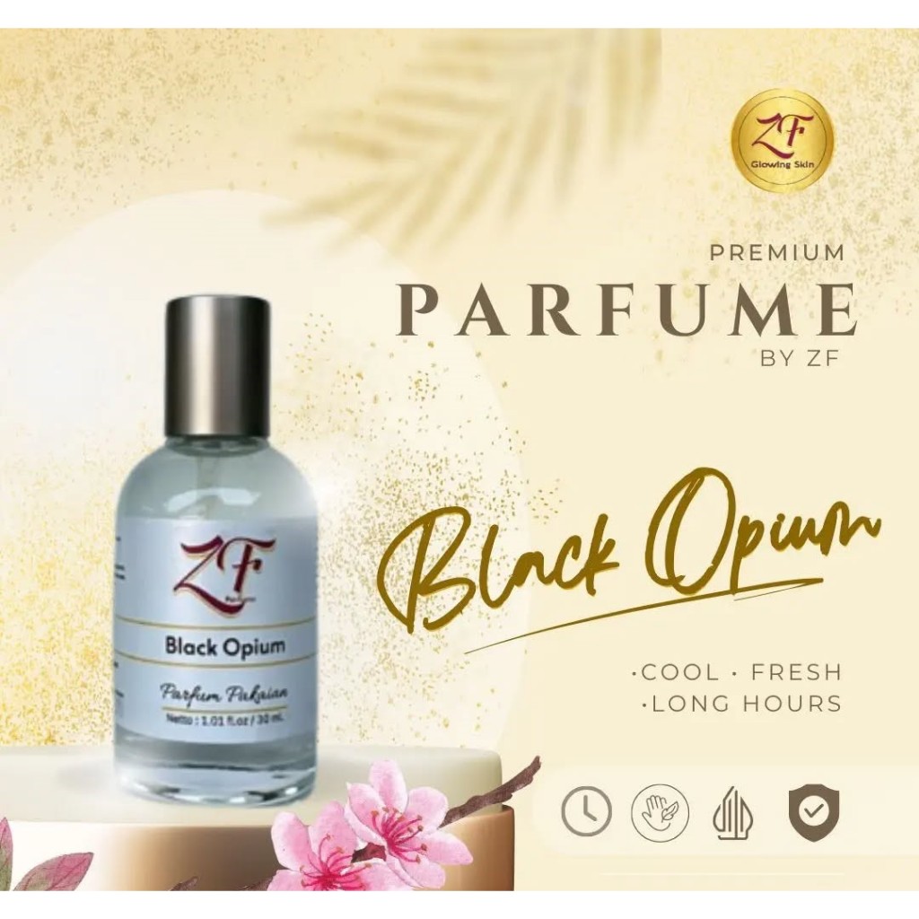 Jual Zf parfum varian black opium 30ml 100% original halal | Shopee ...