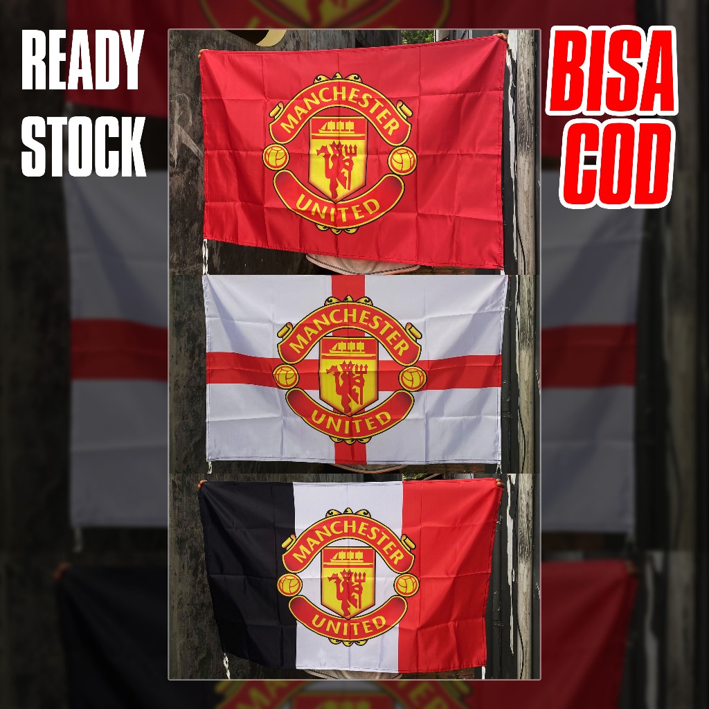 Jual Bendera Manchester United - Flag Manchester United - Flag Red ...