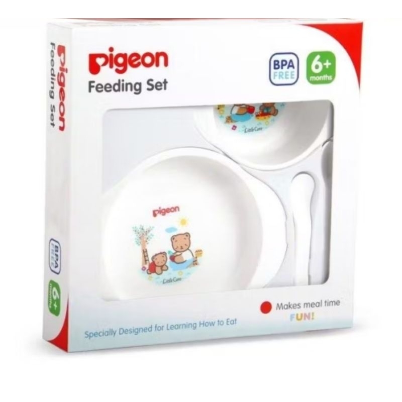 Jual Pigeon Set Alat Makan Baby(KECIL) | Shopee Indonesia
