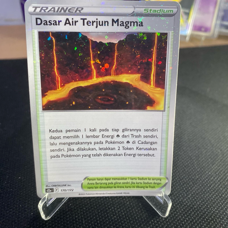 Jual Dasar Air Terjun Magma 170/172 Stadium Trainer Pokemon TCG ...