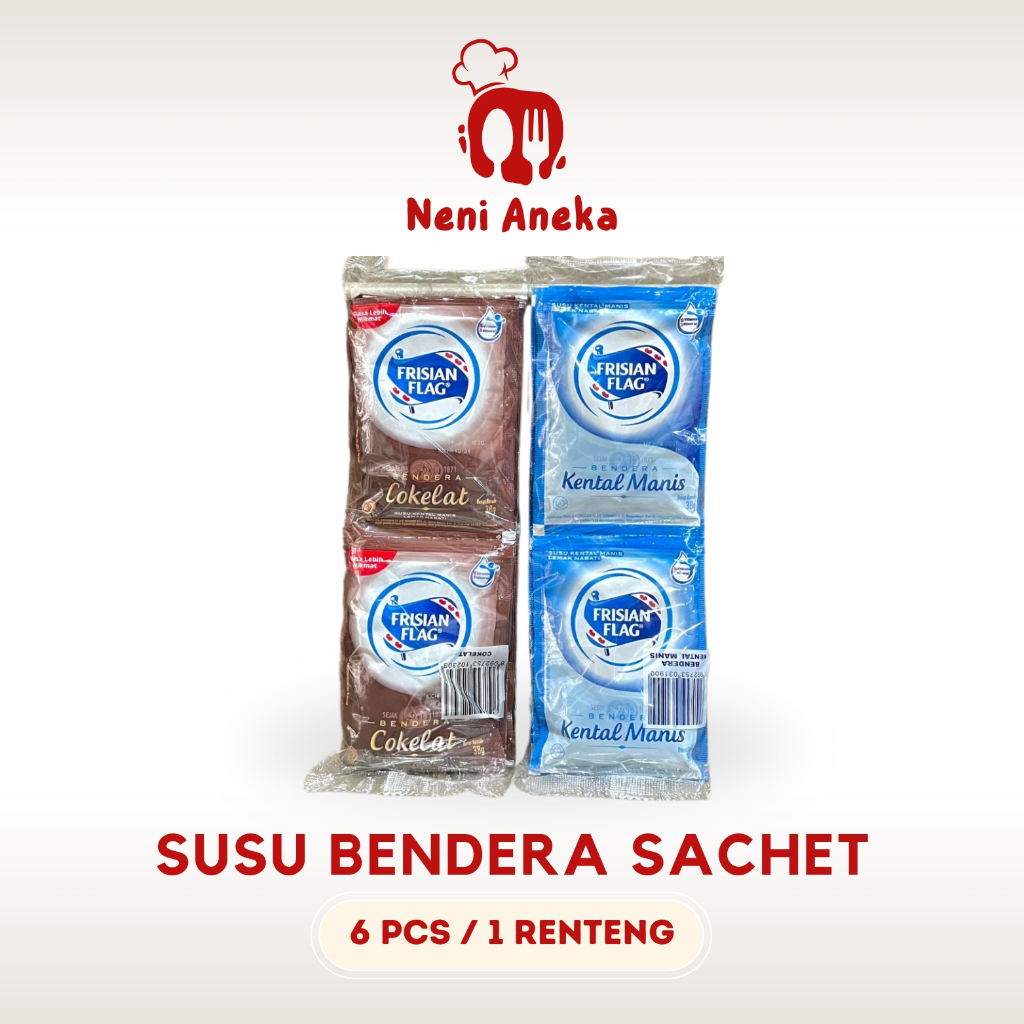 Jual Susu Bendera Sachet - 1 Renteng / 6 PCS | Shopee Indonesia