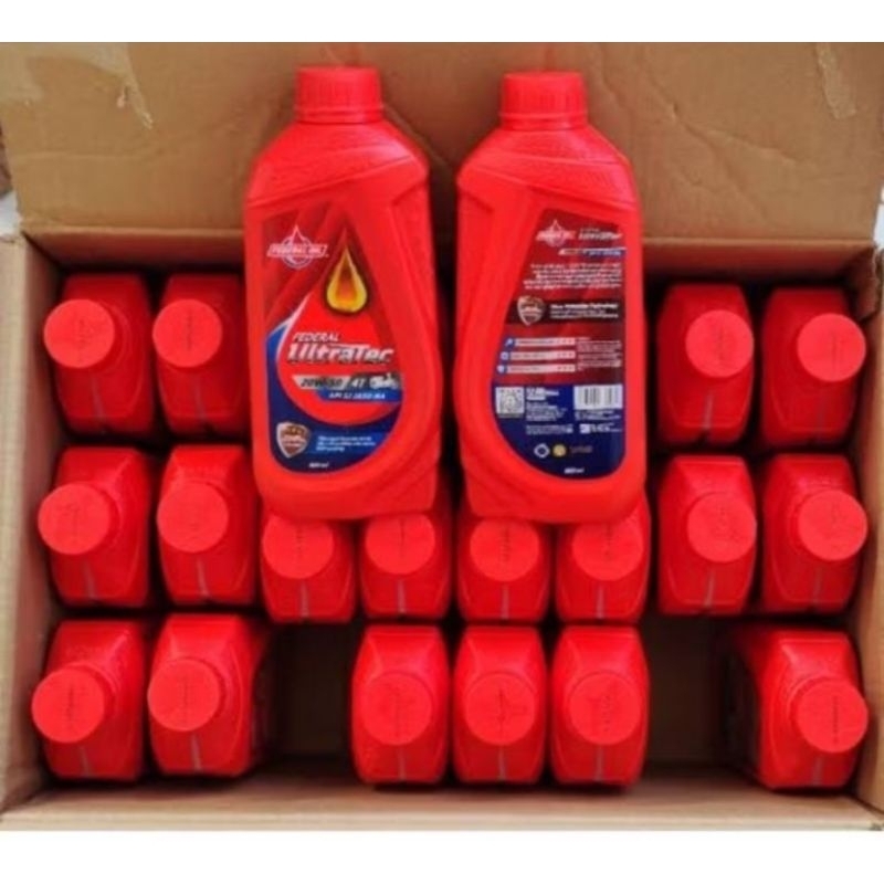 Jual OLI FEDERAL ULTRATEC 800ML/0,8L (1 DUS ISI 24 BOTOL) | Shopee ...