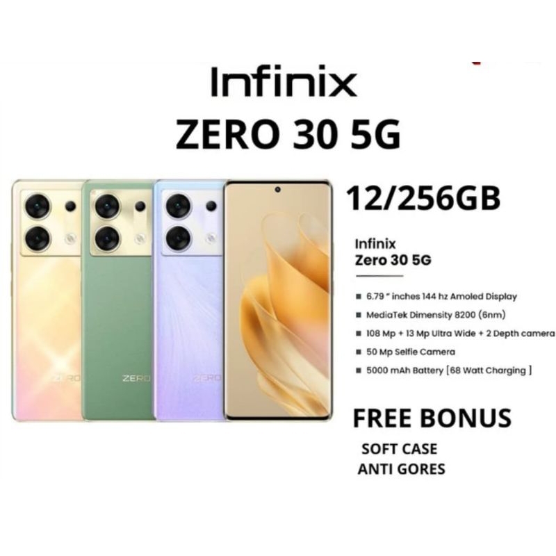 Jual Flash Sale Infinik Zero 30 5G Original Garansi Resmi | Shopee ...