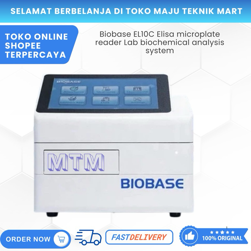Jual Biobase EL10C Elisa microplate reader Lab biochemical analysis ...