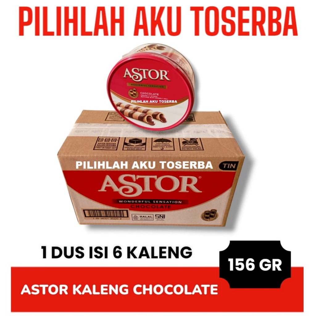 Jual Astor Double Coklat 156 gr - Astor Kaleng - (HARGA 1 DUS ISI 6 ...