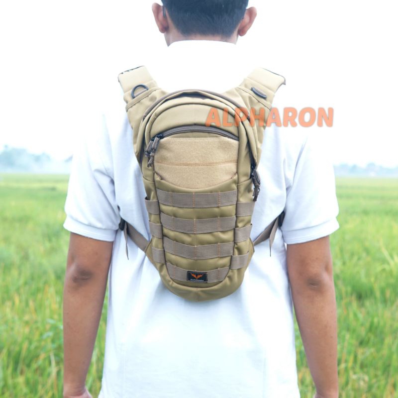 Jual Tas Army Tactical Hydropack Ransel Gowes Waterpack Alpharon TNI Tentara Militer | Shopee ...