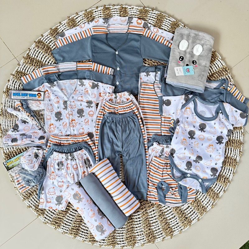 Jual 50 PCS Paket Brojol Perlengkapan Bayi Baru Lahir Lengkap 24pcs ...