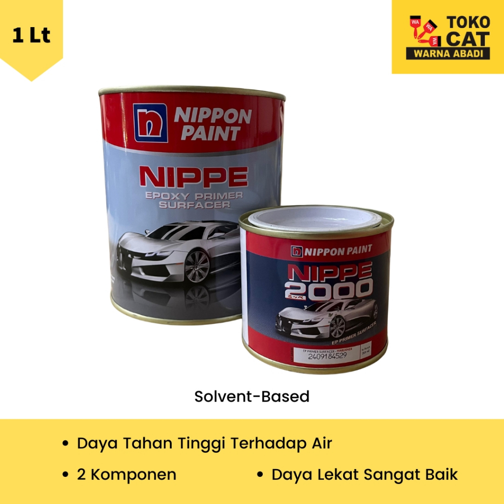 Jual Cat Epoxy Nippe 2000 EP Primer Surfacer 1 Kg | Shopee Indonesia
