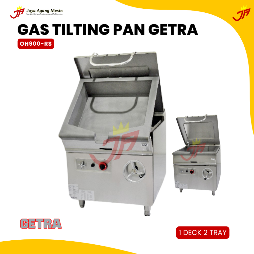 Jual GETRA Gas Tilting Pan OH900-RS | Shopee Indonesia
