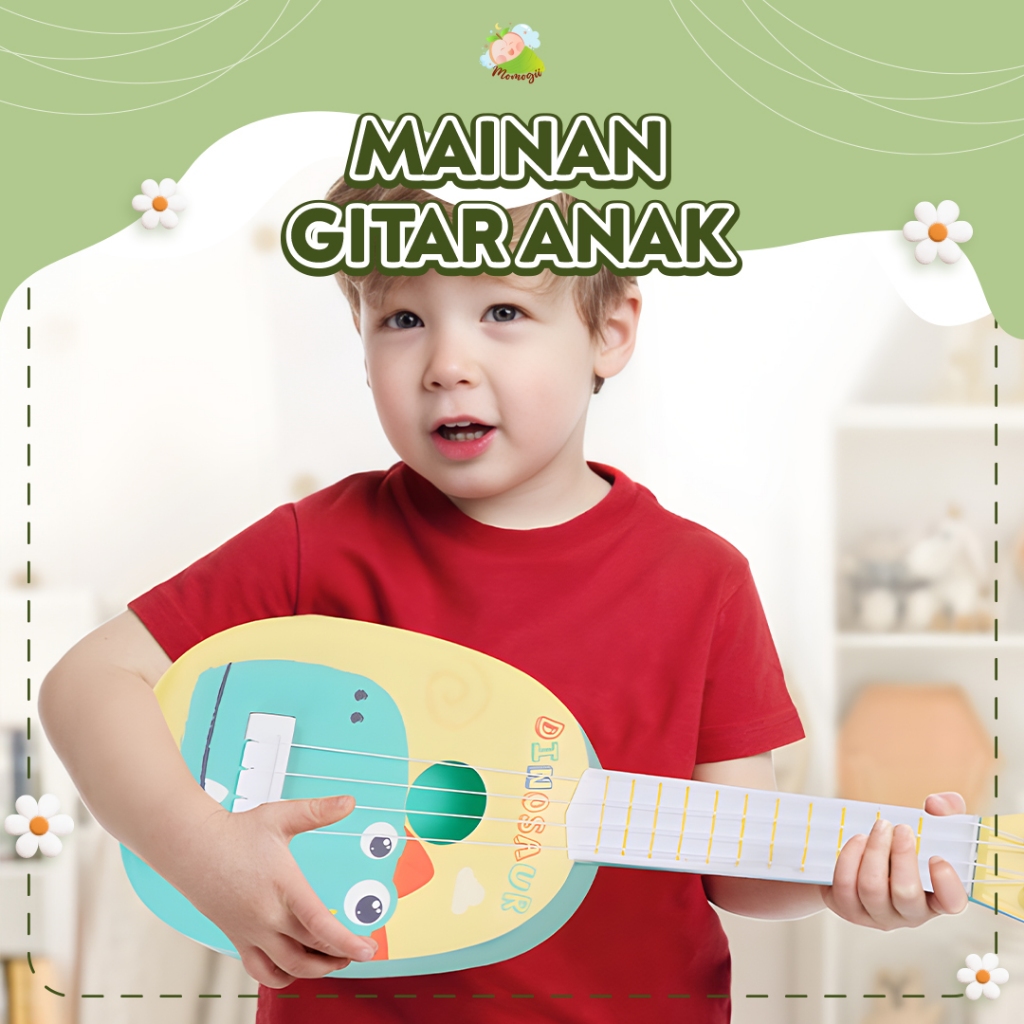 Jual MOMOGII Gitar Mainan Ukulele Mainan Musik Anak Mainan Gitar Anak ...