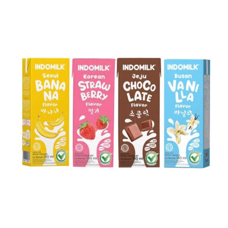 Jual indomilk uht korean haenam goguma 180ml - indomilk uht seoul ...