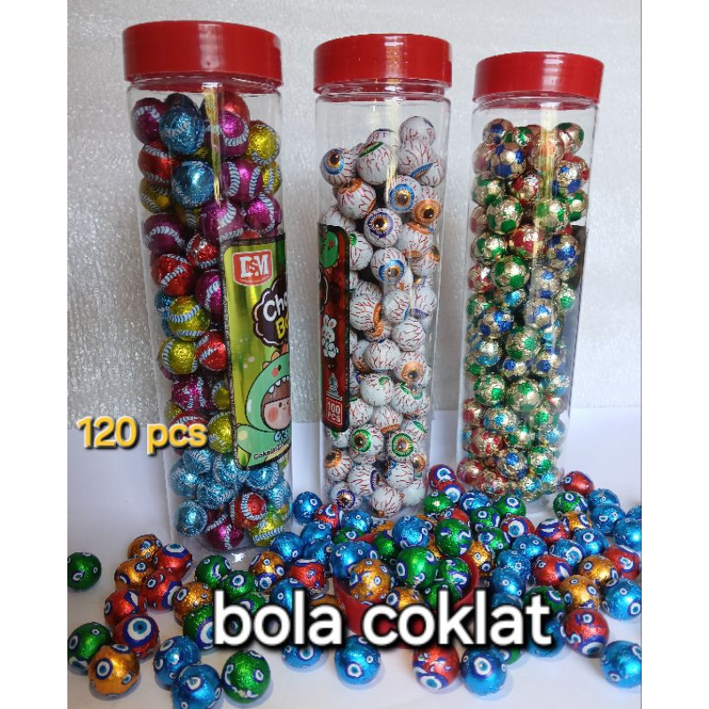 Jual choco ball isi 100 pcs per toples | Shopee Indonesia
