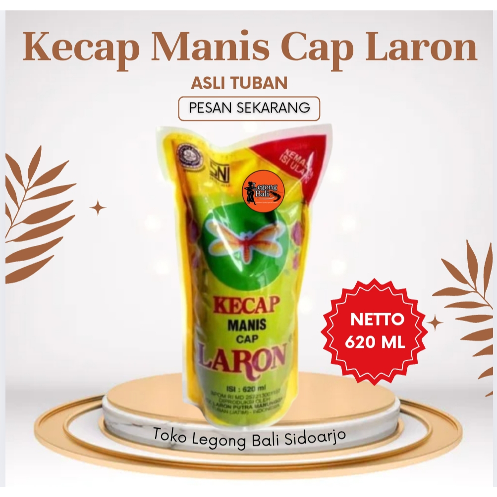 Jual Kecap Manis Cap Laron Asli Tuban 620 ml | Shopee Indonesia